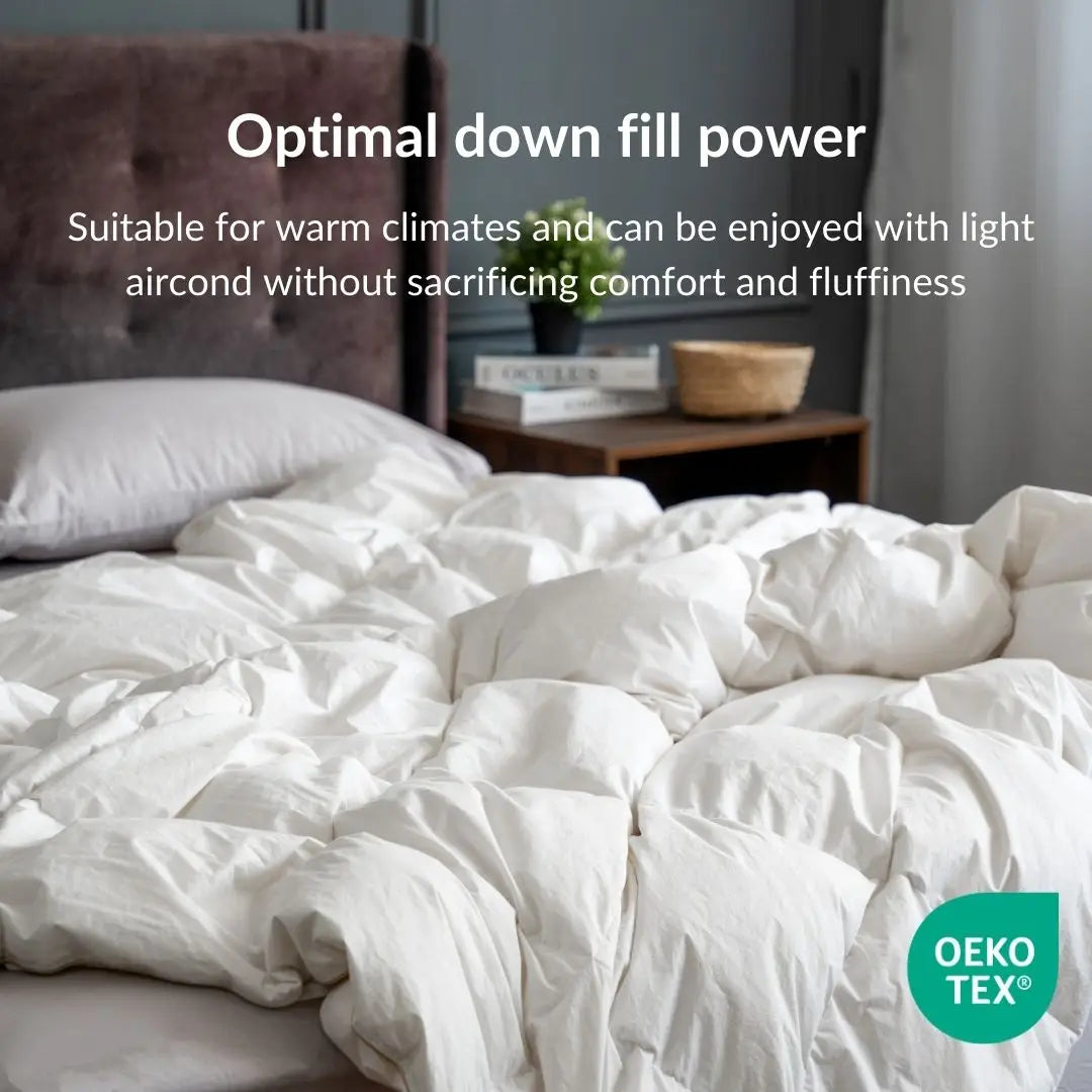 Fluffy Down Duvet/ Quilt - High-Quality and Perfect for Hot Weather ...